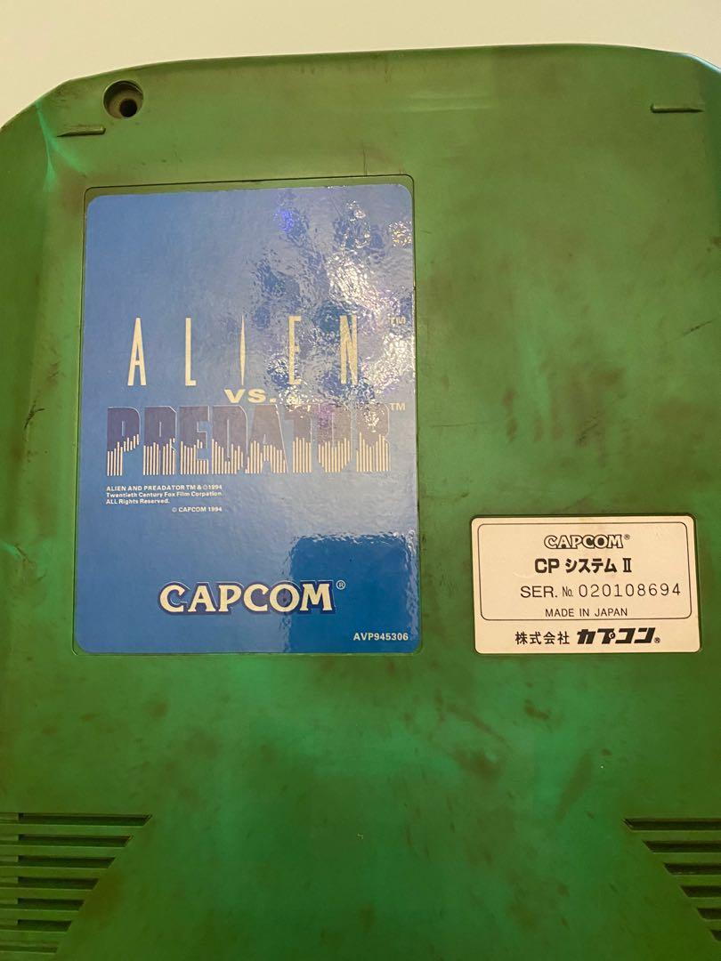 Capcom CP System II 街機 基板 異形大戰鐵血戰士 alien vs predator, 電子遊戲, 電子遊戲, 其他 - Carousell