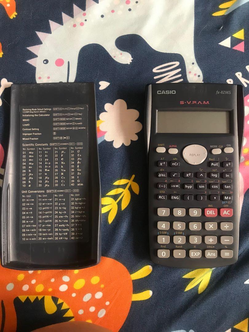 CASIO CALCULATOR FX 82ms, Mobile Phones & Gadgets, Other Gadgets on Carousell