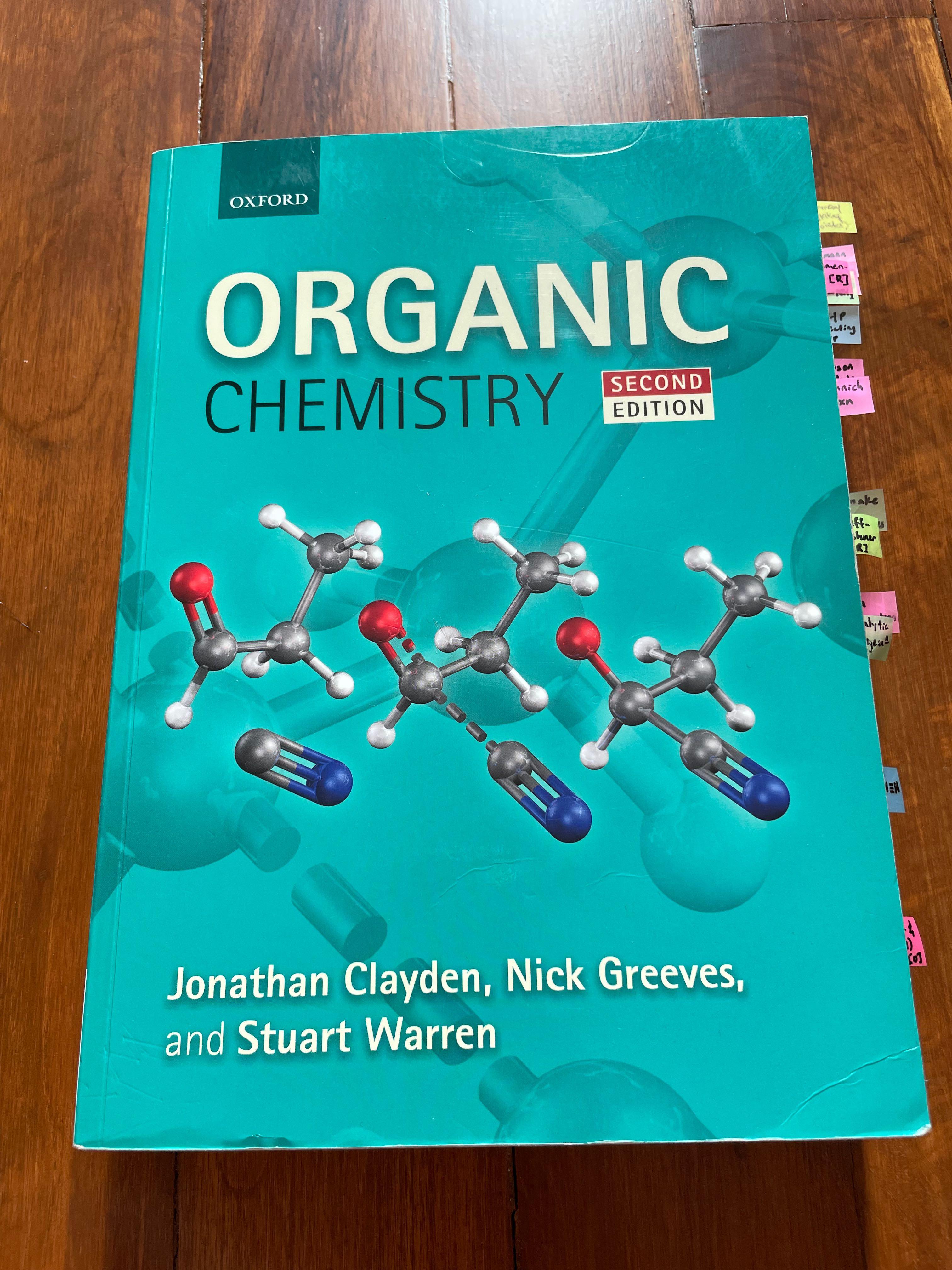 Clayden Organic Chemistry Textbook Second edition, Hobbies & Toys ...
