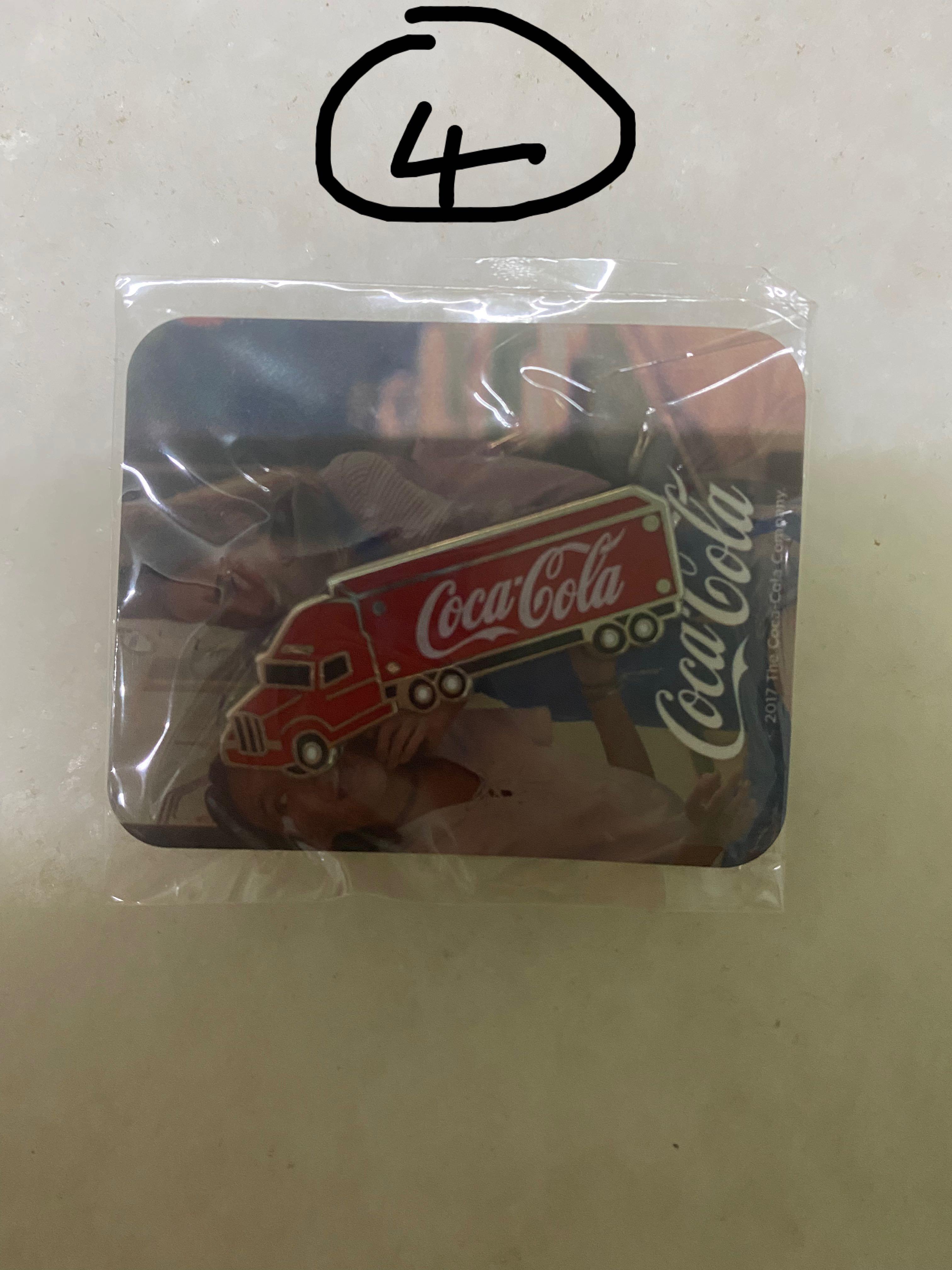 Coca cola badge/pin, Hobbies & Toys, Memorabilia & Collectibles, Fan ...