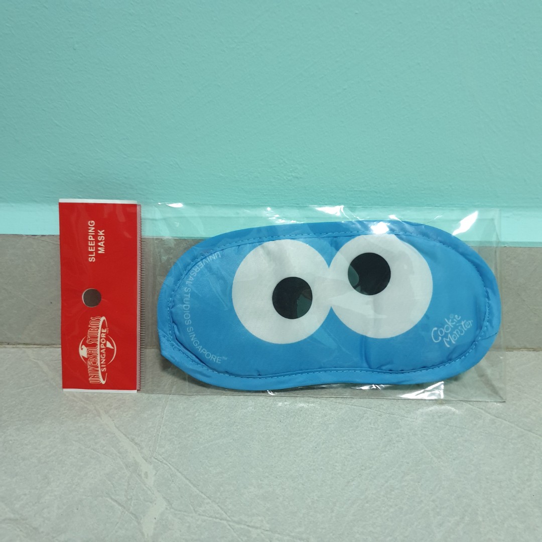 Cookie Monster Eye Mask / Sleeping Mask from USS Universal Studio ...
