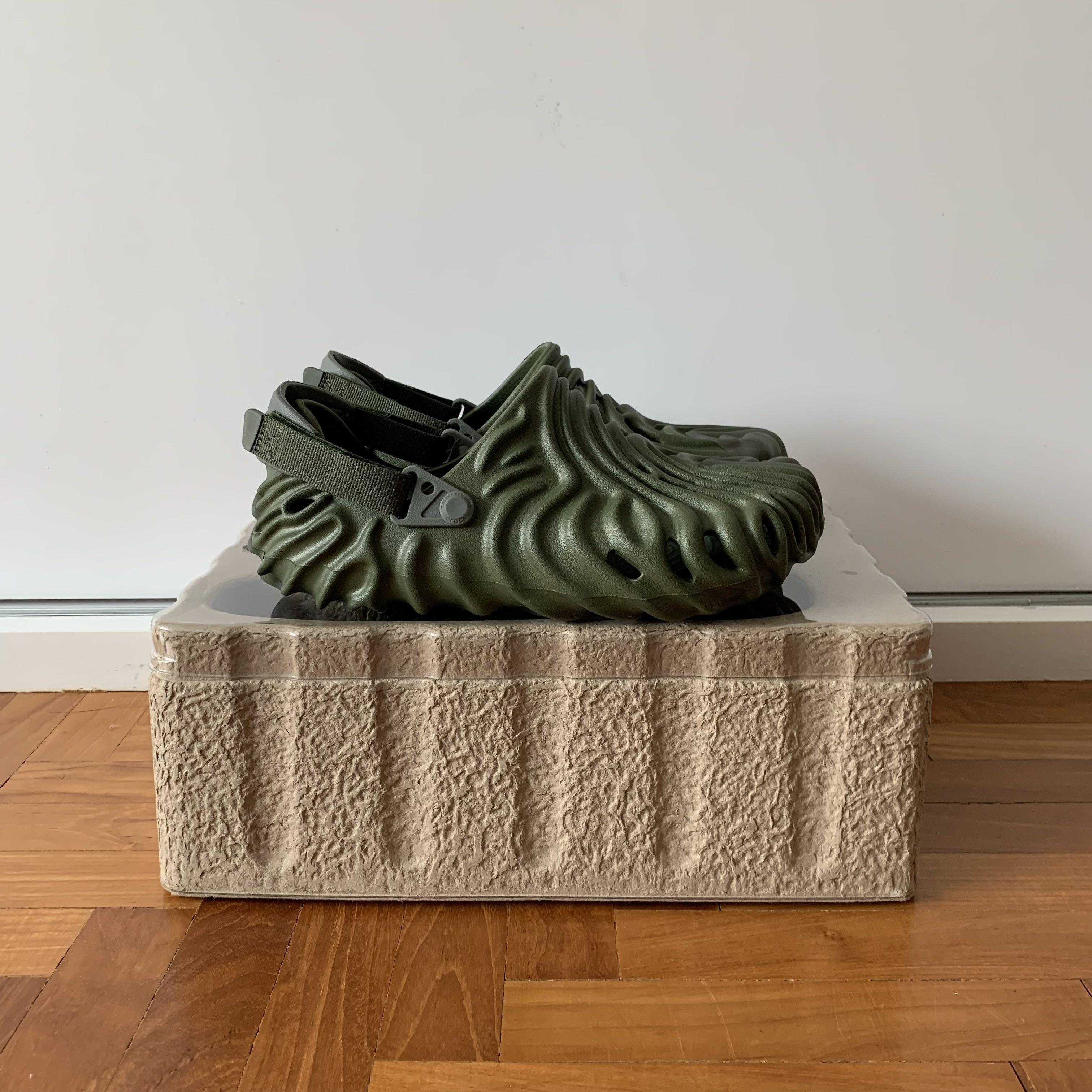 Crocs x Salehe Bembury Pollex Clog “Cucumber” (2021), Men's Fashion ...