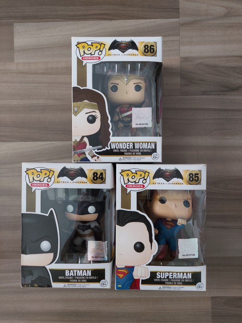 Dc Superhero Funko Pops, Hobbies & Toys, Toys & Games on Carousell