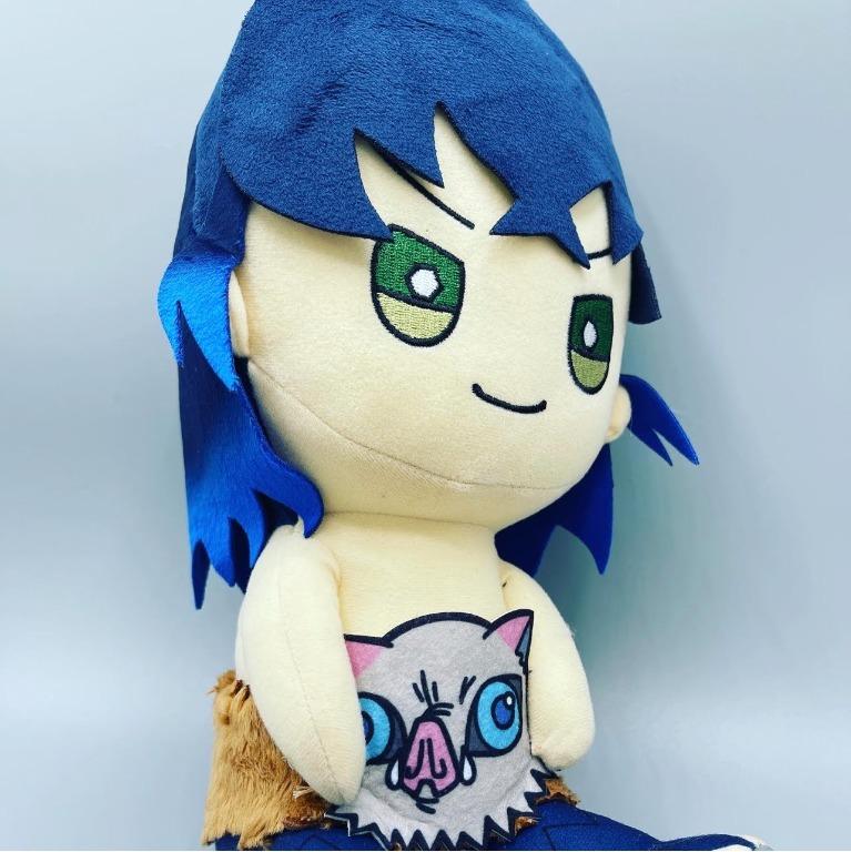 Demon Slayer: Kimetsu No Yaiba Inosuke Hashibira Plush, Hobbies & Toys ...