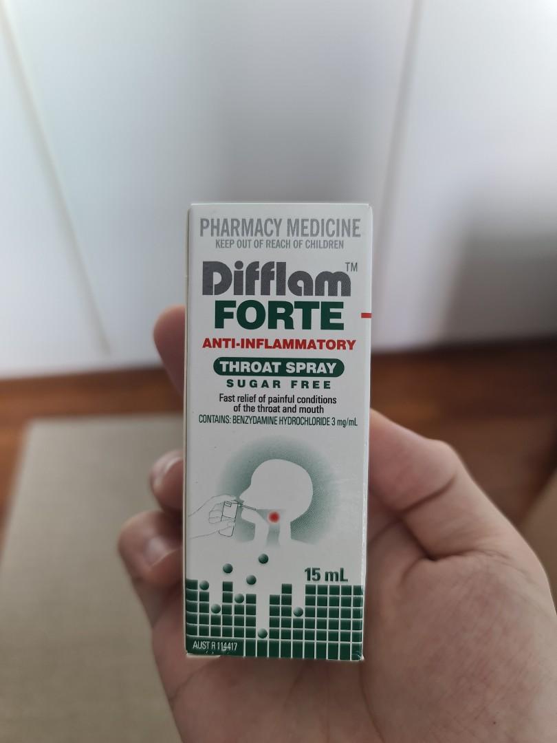 Difflam forte throat spray, Health & Nutrition, Medical Supplies ...
