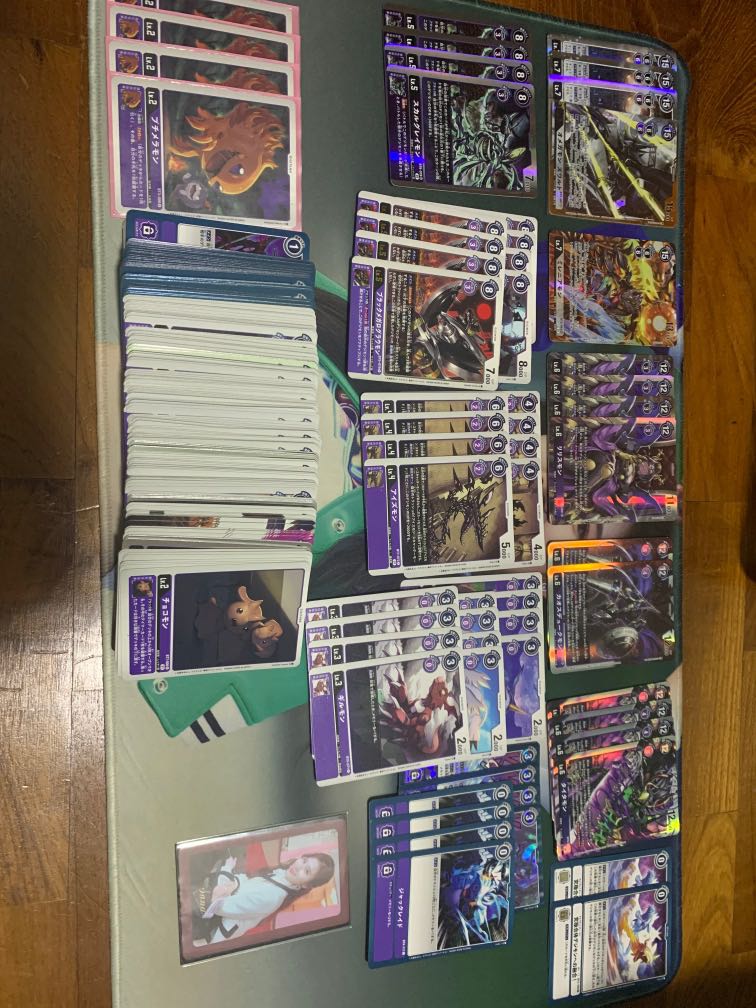 Digimon Purple deck/toolbox, Hobbies & Toys, Toys & Games on Carousell