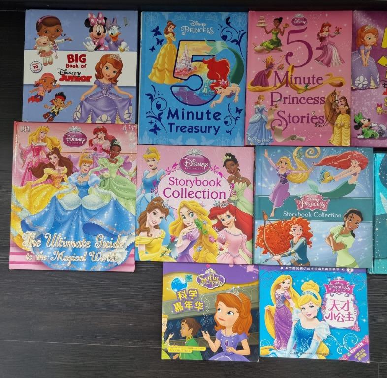 Massive set of Disney Princess books for kids - Frozen, Rapunzel, Belle ...