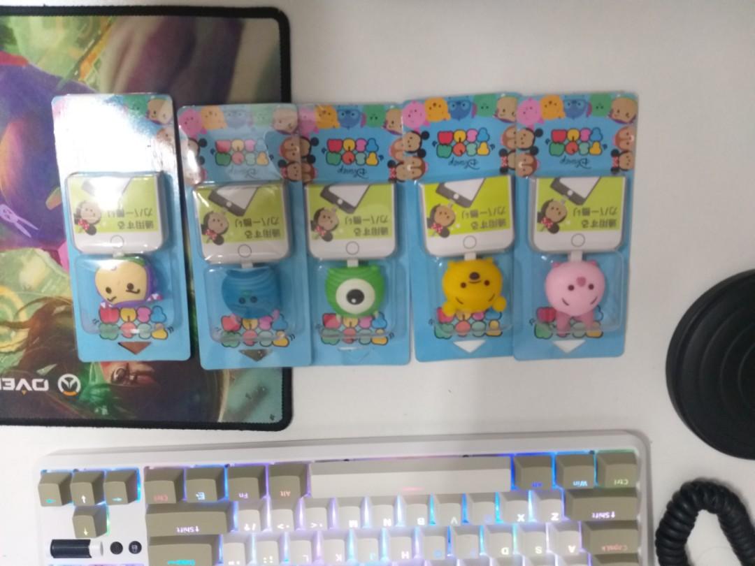 Disney's Cute Kawaii Cable Protector ( Piglet , Pooh, Monster Inc ...
