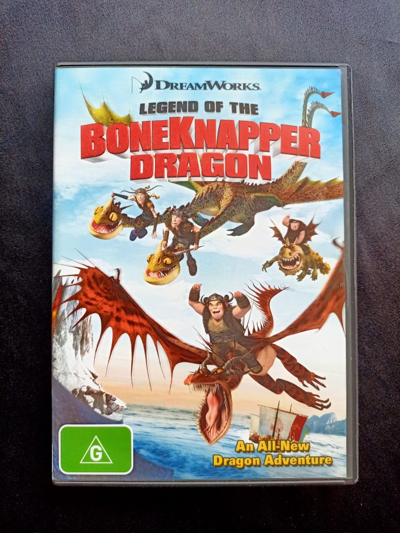 DVD Legend Of The Boneknapper Dragon, Hobbies & Toys, Music & Media ...