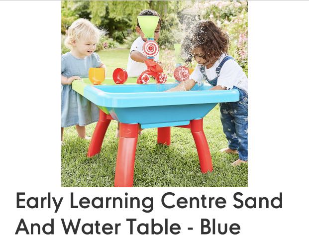 ELC Water and Sand Kids Table, Babies & Kids, Infant Playtime on Carousell