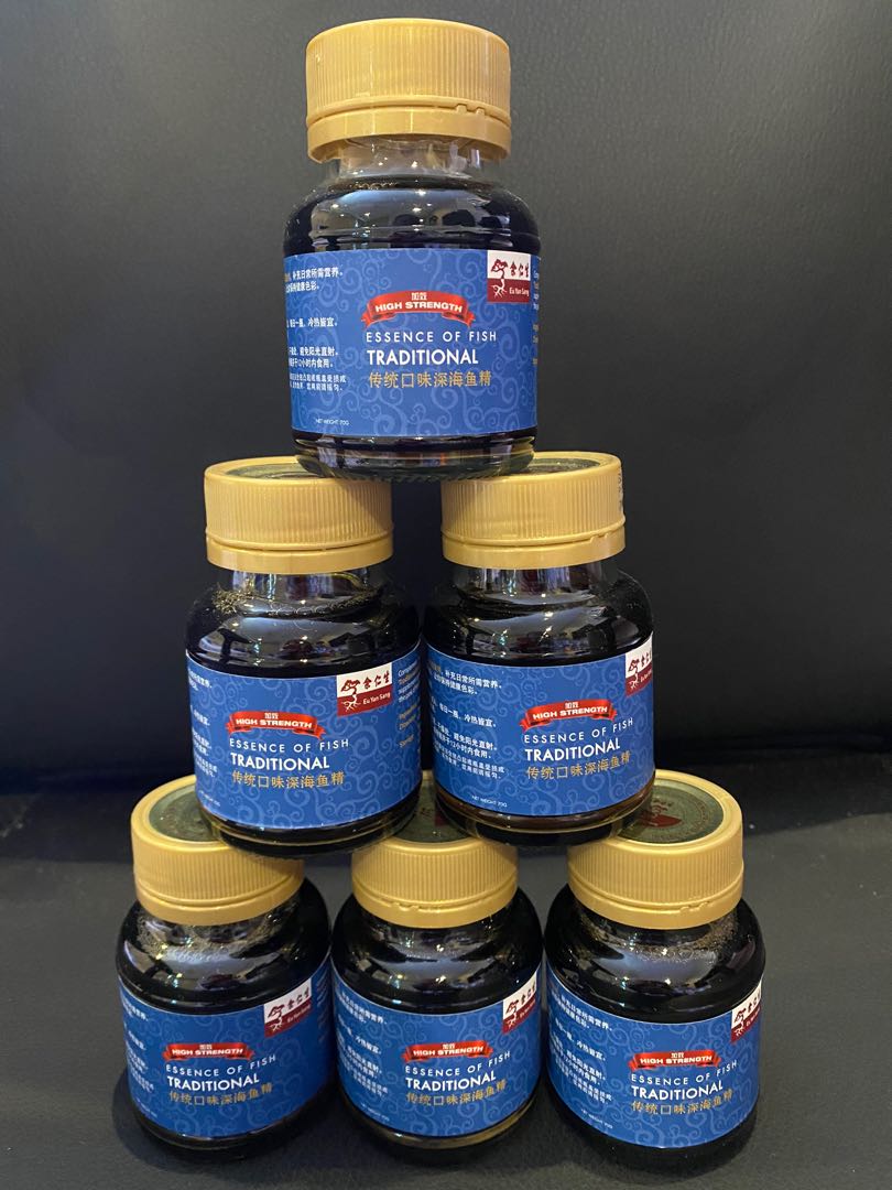 Eu Yan Sang Fish Essence (6 bottles). Exp Date 15 Oct 2023, Food ...