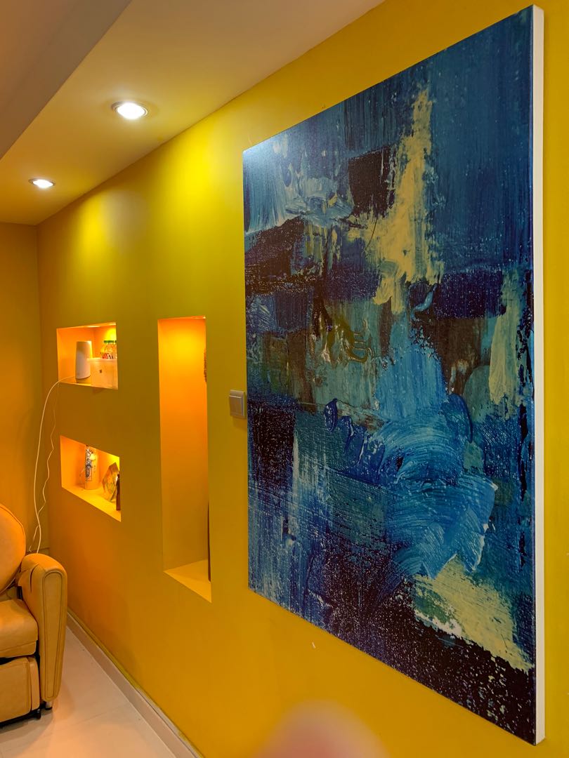 Extract Art Painting for Sale, Hobbies & Toys, Stationery & Craft, Art ...