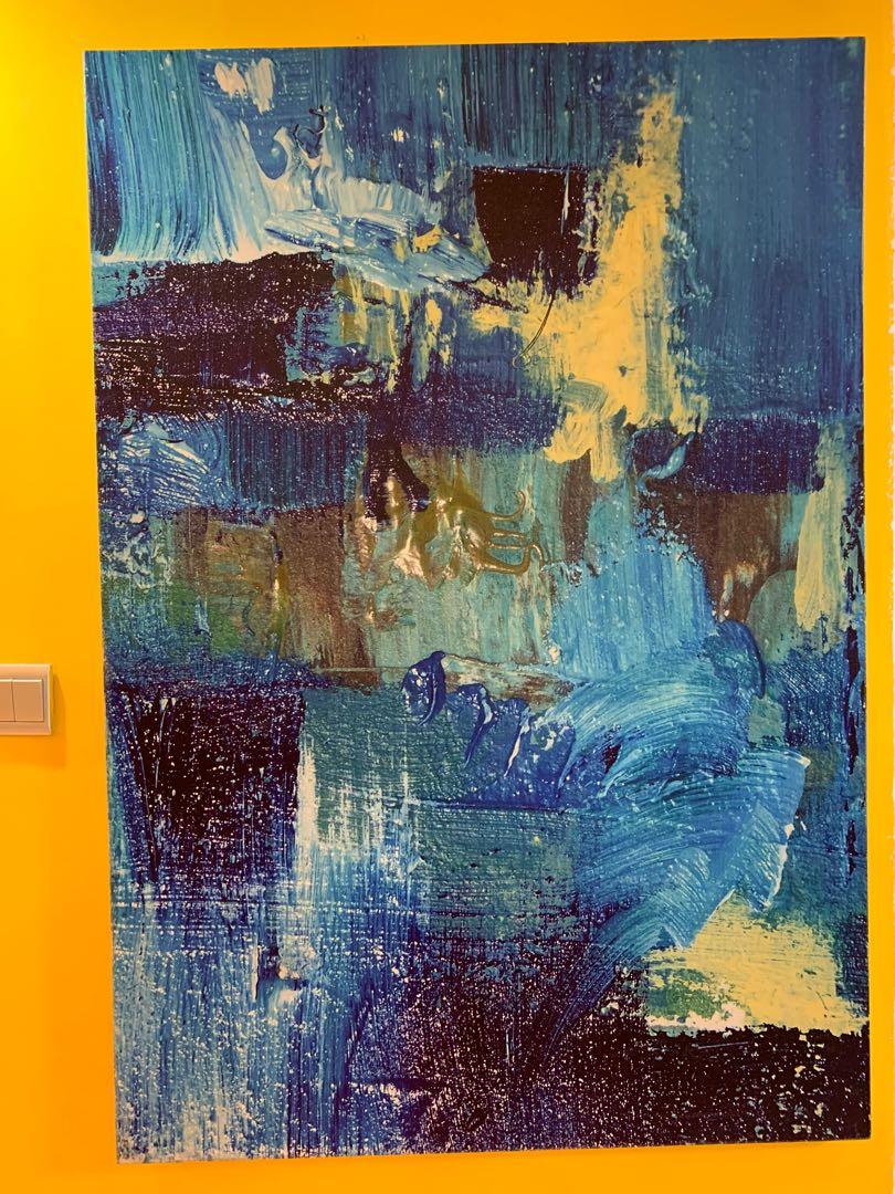 Extract Art Painting for Sale, Hobbies & Toys, Stationery & Craft, Art ...