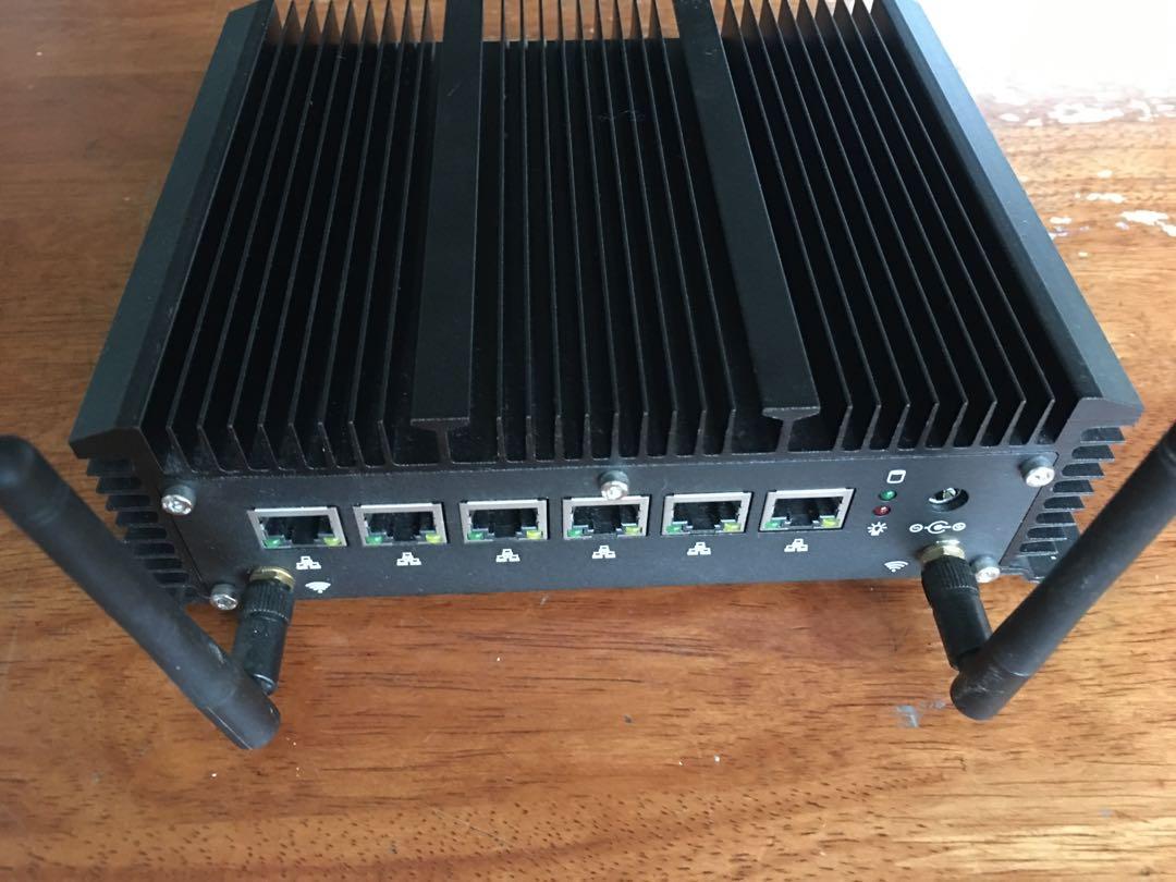 Fanless mini PC/Router, Computers & Tech, Parts & Accessories ...