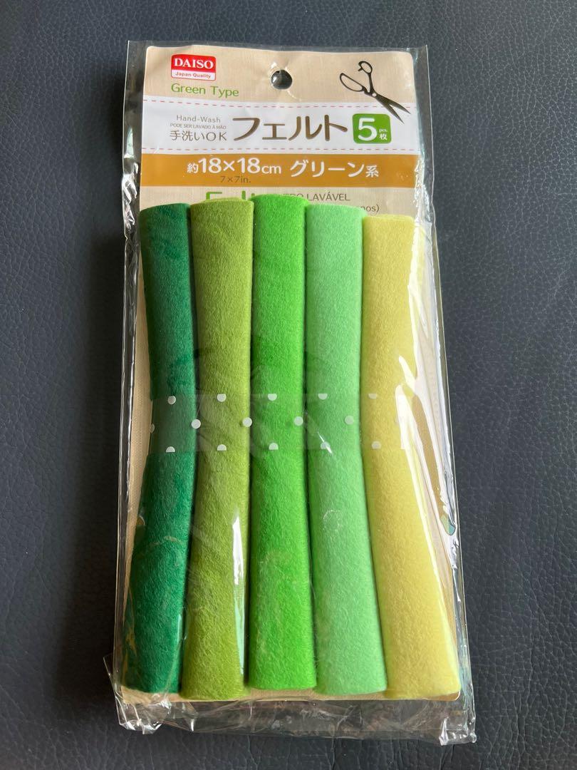 Felt from Daiso, Hobbies & Toys, Stationery & Craft, Handmade Craft on ...