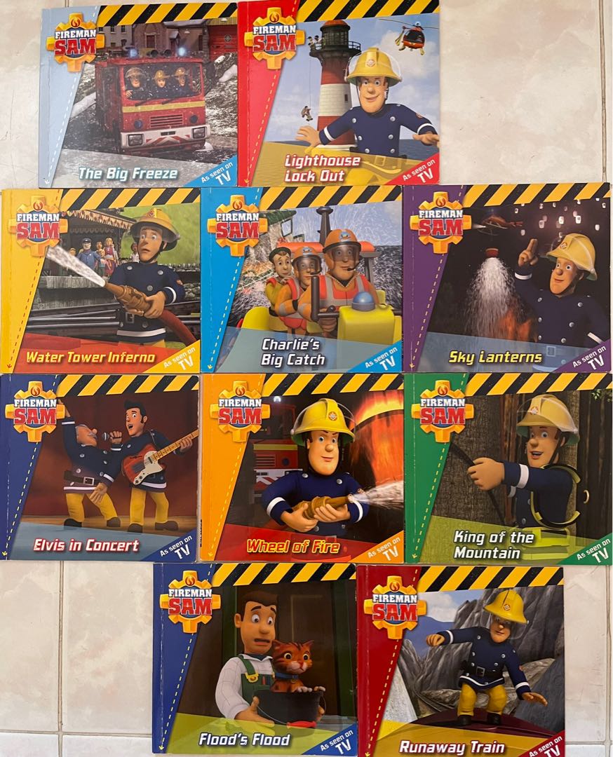 Fireman Sam Books for Todders, Hobbies & Toys, Books & Magazines ...