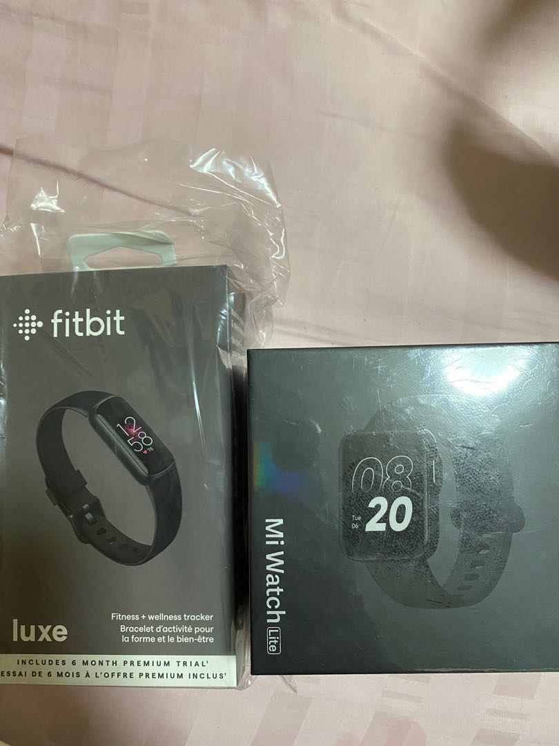Fitbit luxe, Mi Watch Lite smart watch, Mobile Phones & Gadgets ...