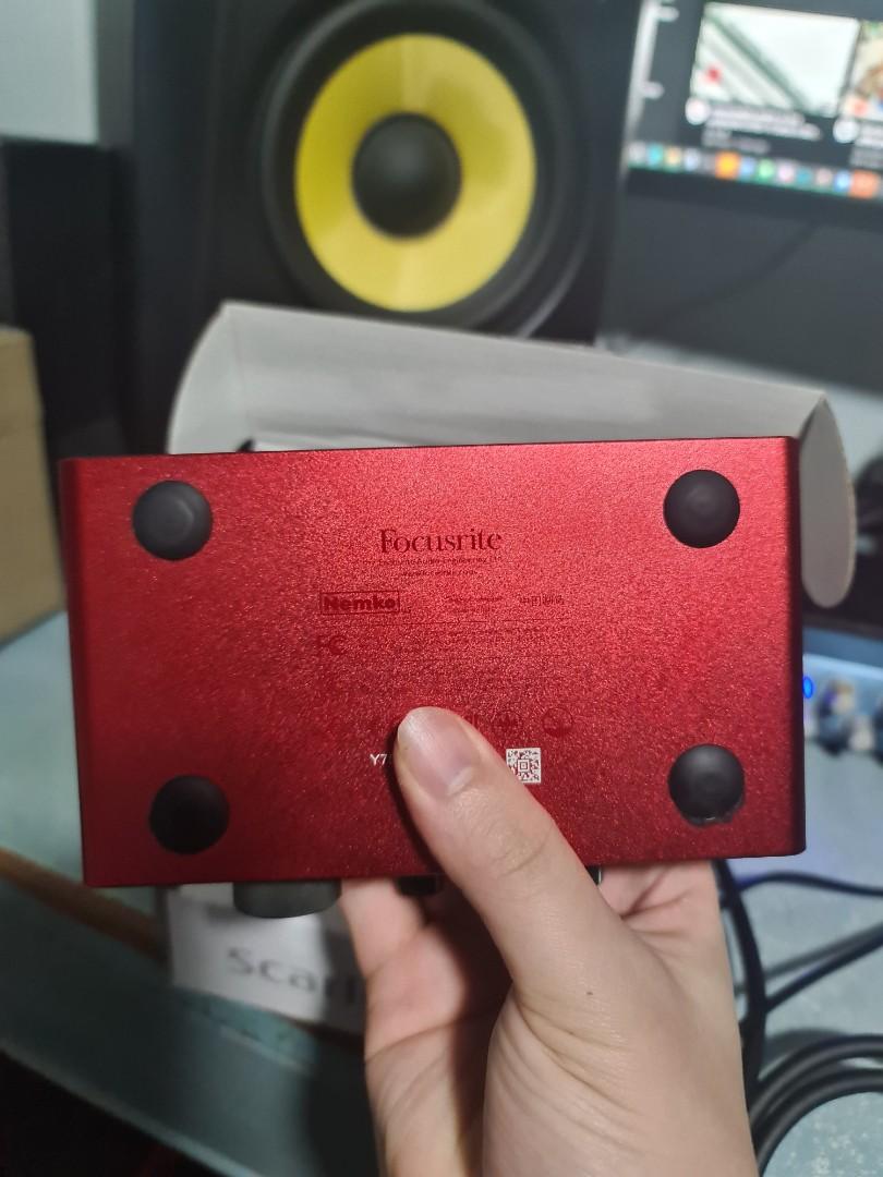 Focusrite Scarlett Solo Gen 3, Hobbies & Toys, Music & Media, Musical ...