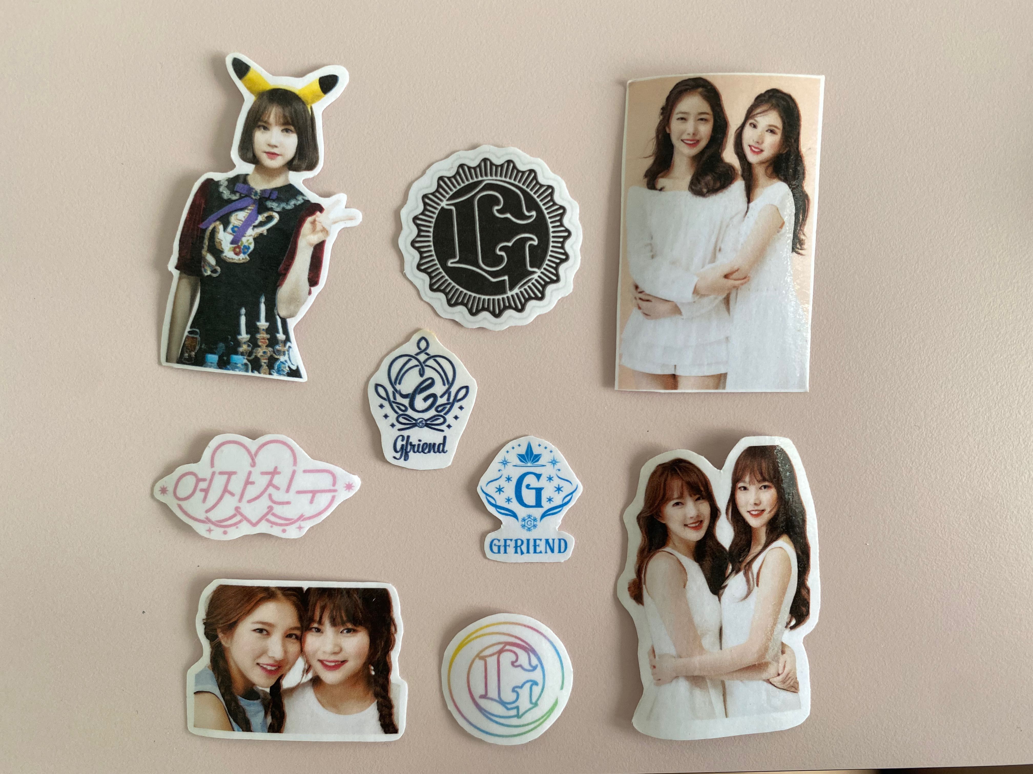 FREE GFRIEND STICKER SET, Hobbies & Toys, Memorabilia & Collectibles, K ...