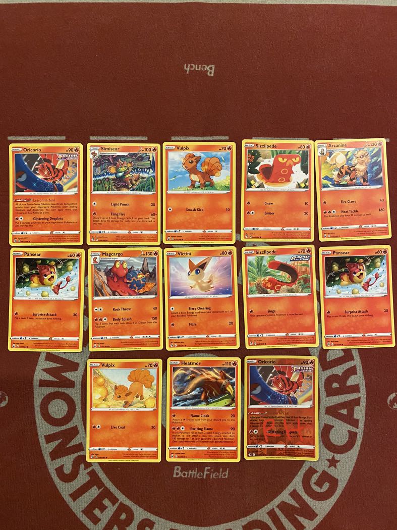 Fusion Strike Pokemon Cards Singles, Hobbies & Toys, Toys & Games on ...