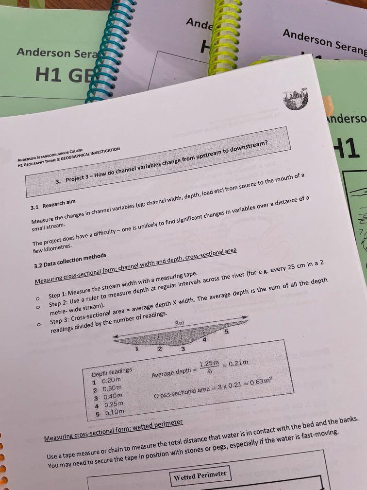 Geography Textbooks Notes JC H1, Hobbies & Toys, Books & Magazines ...