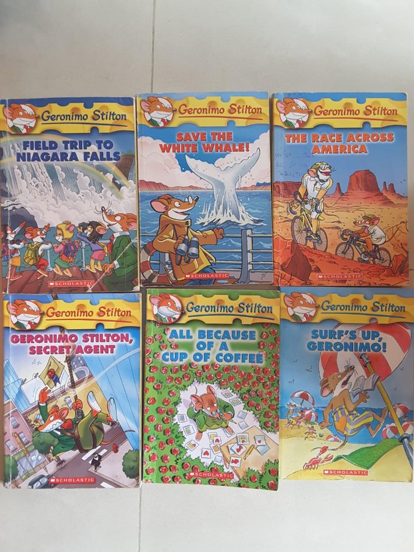 Geronimo Stilton storybooks (full bundle of all books shown in pictures ...