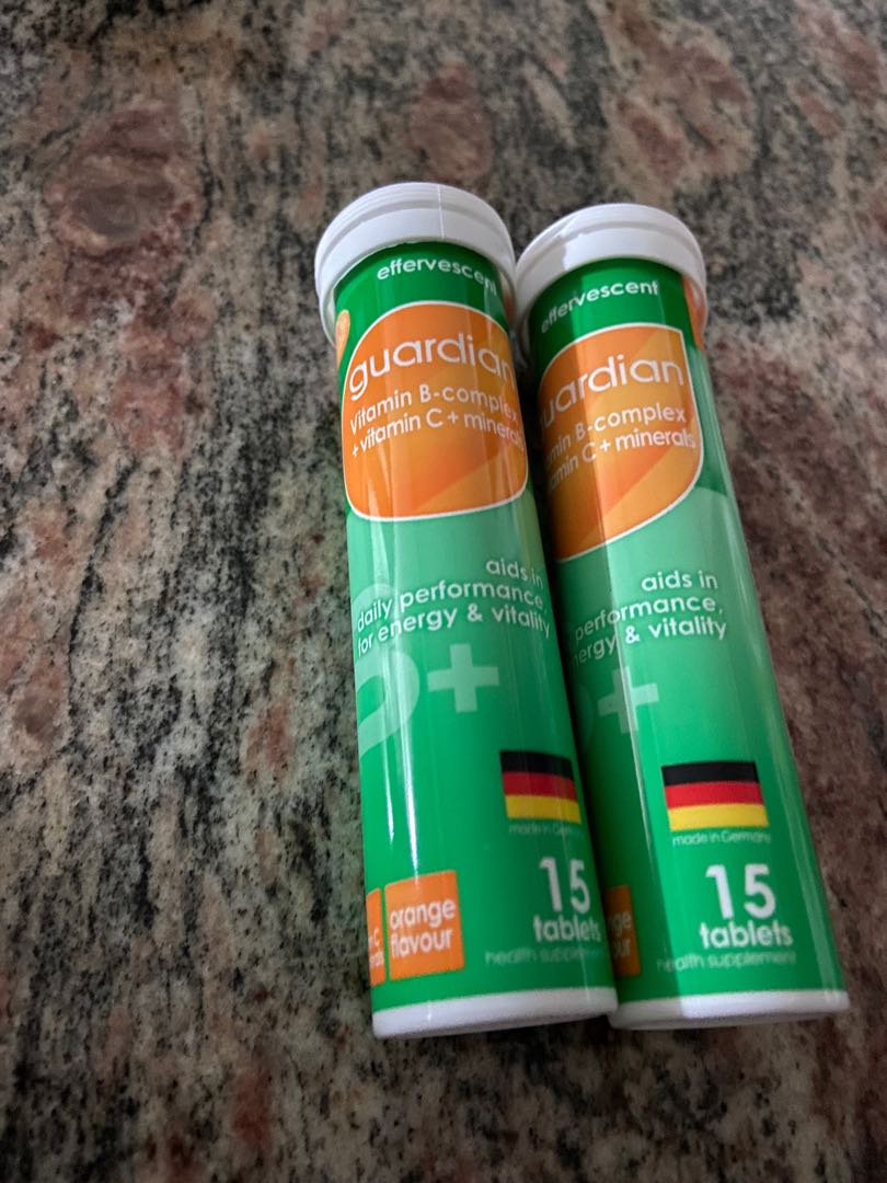 Guardian Effervescent Vitamin B-complex + Vitamin C + Minerals, 15 ...
