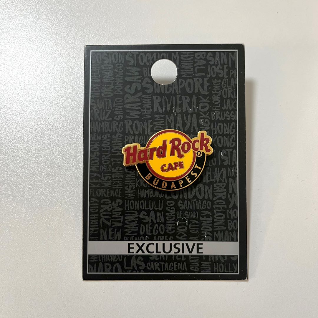 Hard Rock Budapest Pin, Hobbies & Toys, Memorabilia & Collectibles ...