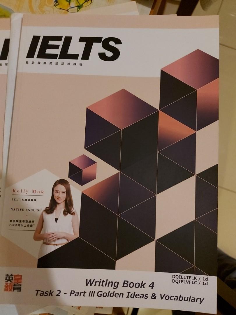 IELTS Kelly Mok 全套筆記, 興趣及遊戲, 書本 & 文具, 教科書 - Carousell