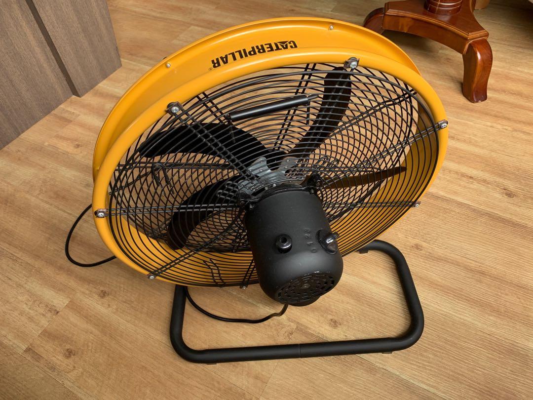 Industrial Fan - Caterpillar, Furniture & Home Living, Lighting & Fans ...