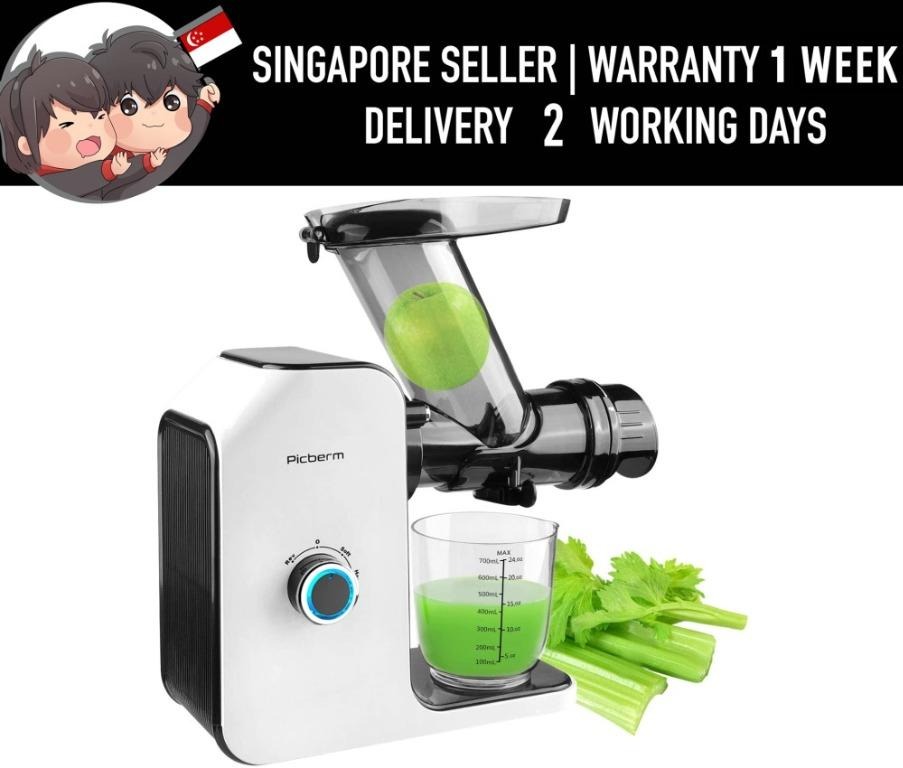 Juicer Machines for Increased Nutrition of Fruits and Vegetables, Silent Motor and BPA Free ...