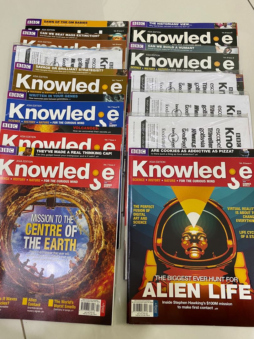 Knowledge magazine vol 7-8, Hobbies & Toys, Books & Magazines ...