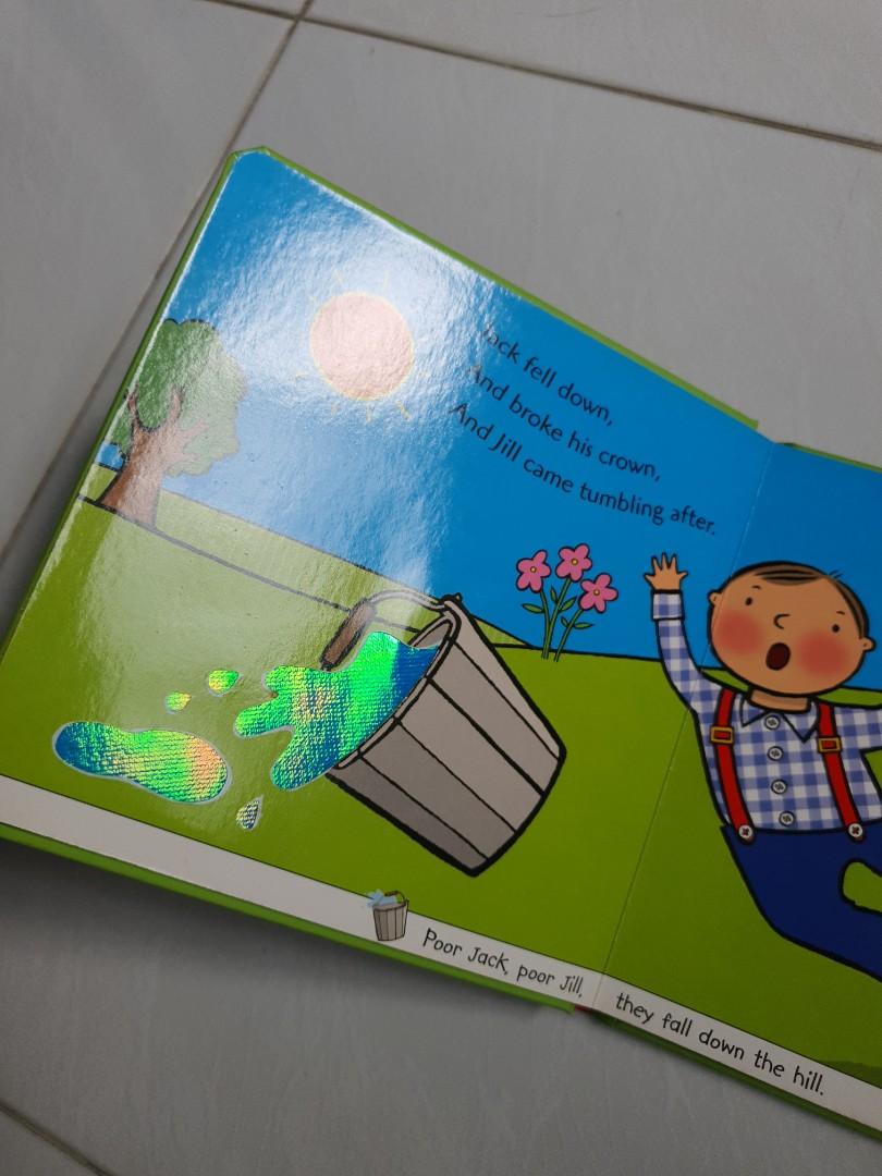 Ladybird's Jack & Jill - a touch & feel rhyme, Hobbies & Toys, Books ...