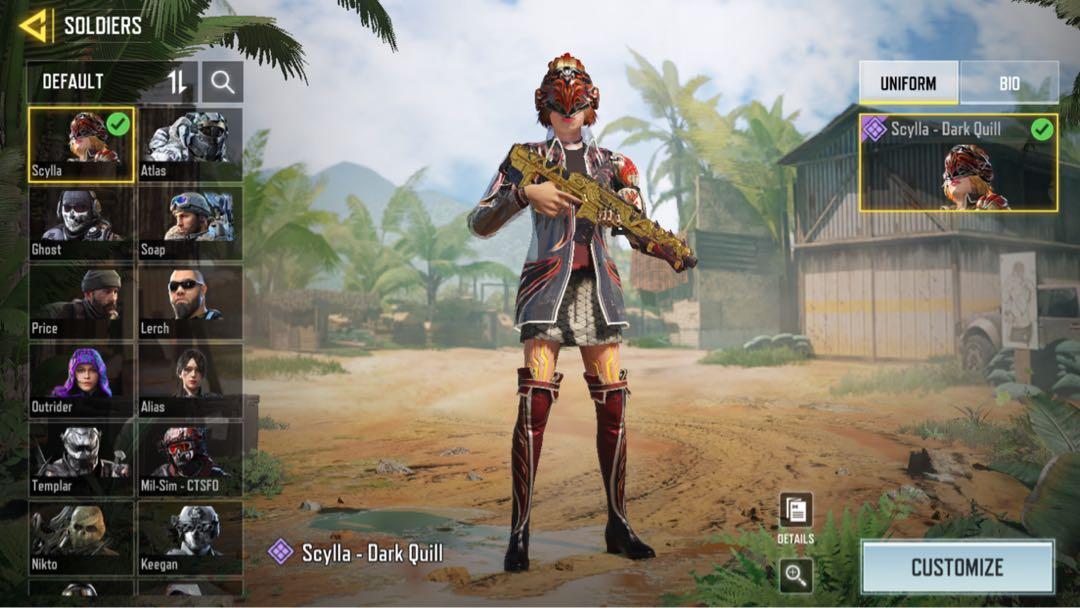 Legendary Peacekeeper n Thermite Codm Account, Video Gaming, Gaming ...