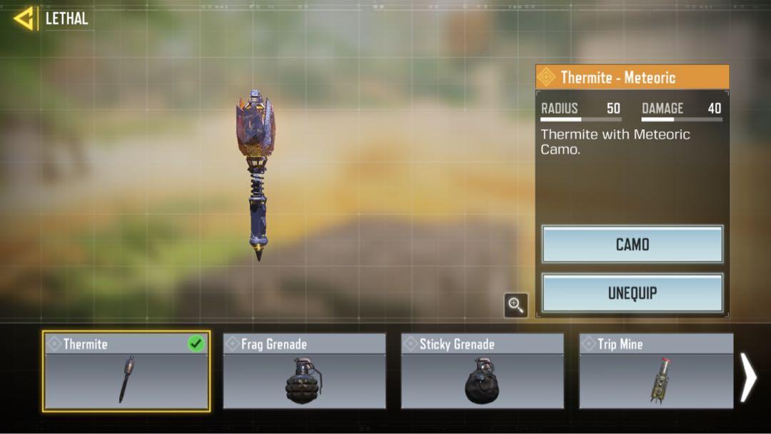 Legendary Peacekeeper n Thermite Codm Account, Video Gaming, Gaming ...