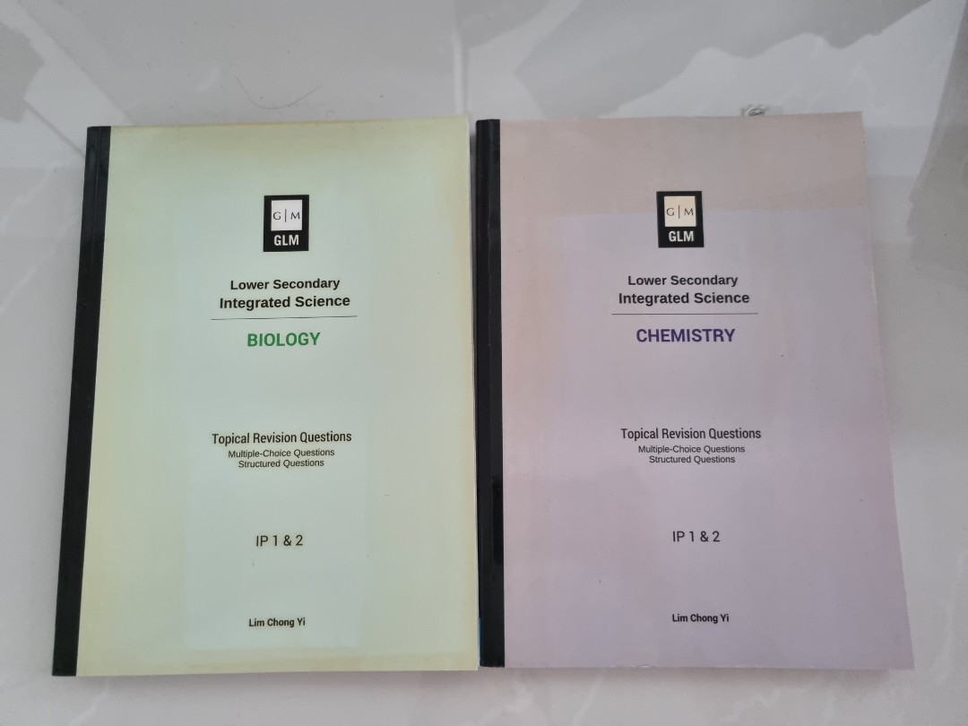 Lower Sec Integrated Science Bio Chem IP 1 & 2, Hobbies & Toys, Books ...