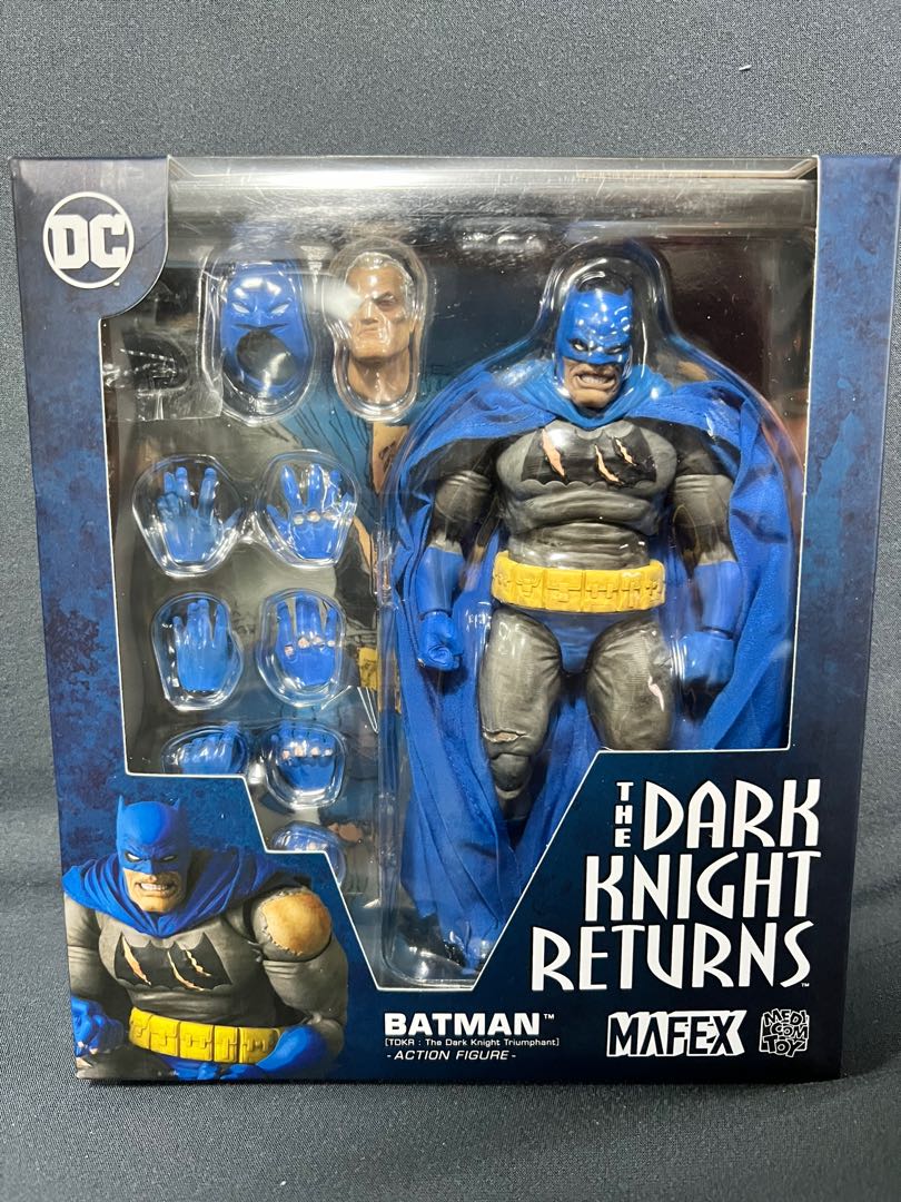Mafex 119 Batman Dark Knight Returns Triumphant Blue Suit Ver, Hobbies ...