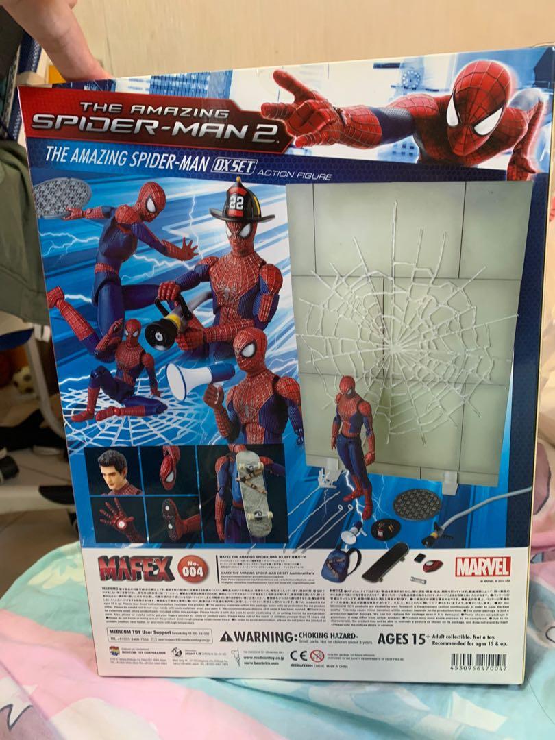 mafex the amazing spider-man 004 figure, 興趣及遊戲, 玩具 & 遊戲類 - Carousell