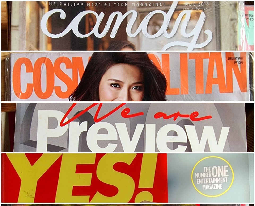 Magazines: Candy, Cosmopolitan, Preview, Yes! Magazine, Town & Country ...