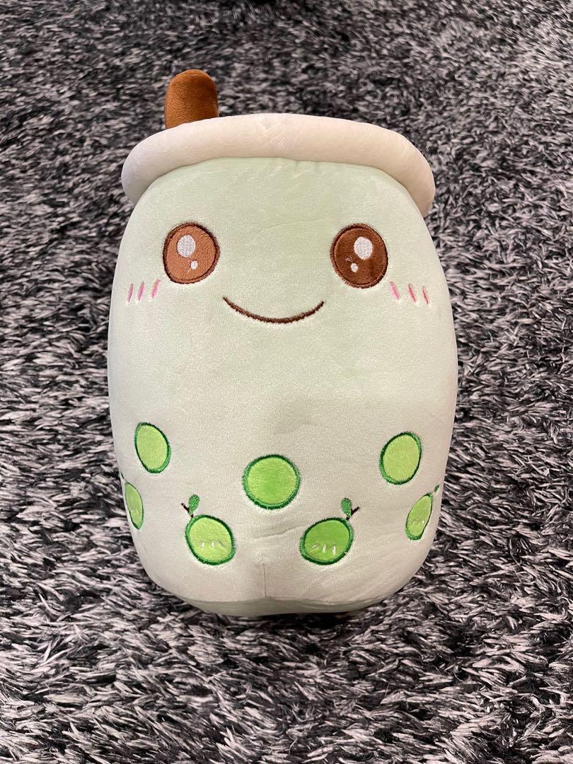Matcha Boba Milk Tea Green Tea Bubble Tea Plushie Soft Toy Stuffed Toy ...