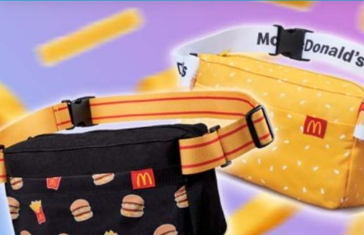 McDonald's Cross Body Bags Limited Edition ( 1 x Black color / Big Mac ...
