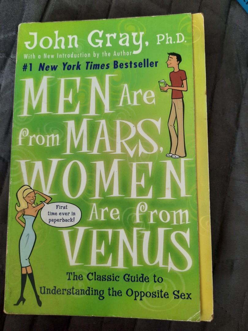 Men are from Mars Women are from Venus- John Gray, Hobbies & Toys ...