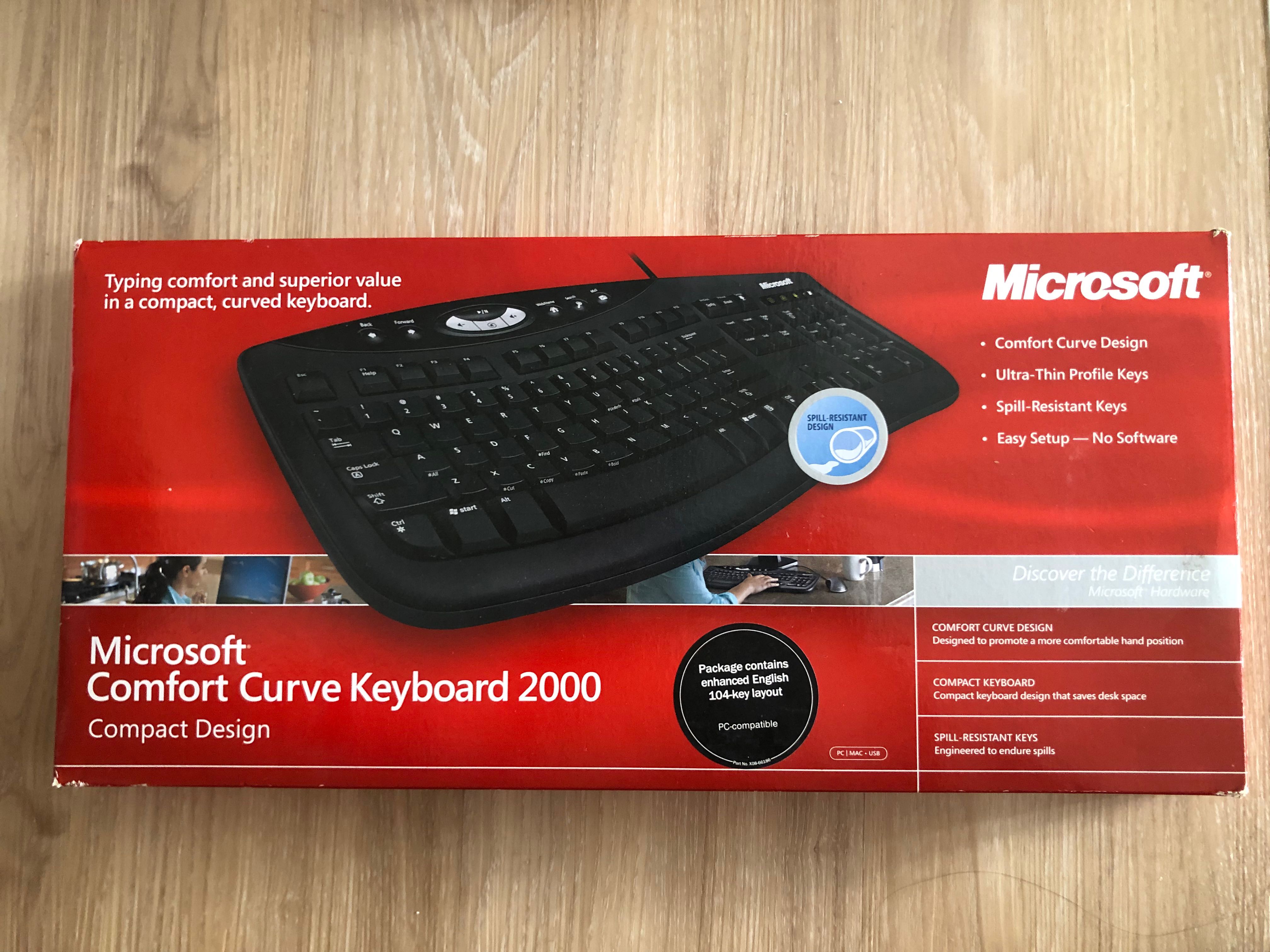 Microsoft keyboard, Computers & Tech, Parts & Accessories, Computer ...