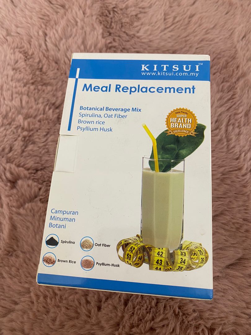 #mustgo Kitsui Meal Replacement 12 sachets, Health & Nutrition, Health ...