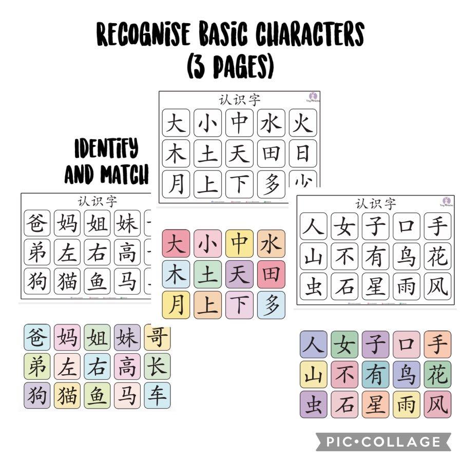 My Chinese Learning Book /Activities/ Busybook/ Montessori/ Basic ...