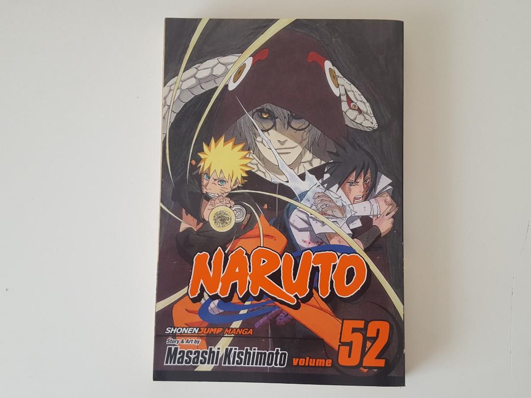 Naruto Volume 52 manga (English ver.), Hobbies & Toys, Books ...