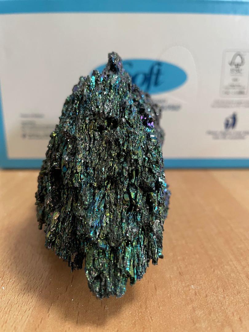 Natural berthierite fortune mountain / crystal stone, Women's Fashion ...