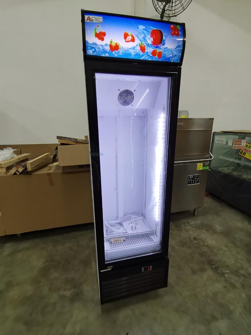 New glass door display chiller (blower system), TV & Home Appliances ...