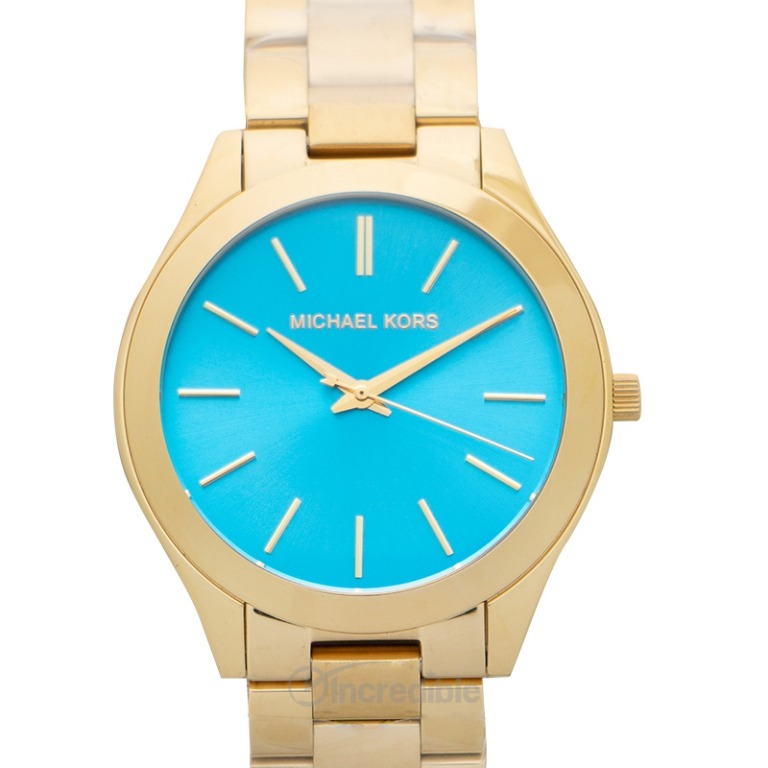 [NEW] Michael Kors Runway Quartz Blue Dial Ladies Watch MK3265, Luxury ...