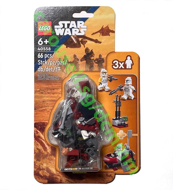 New Sealed Ready Stock - LEGO Star Wars 40558: Clone Trooper Command ...